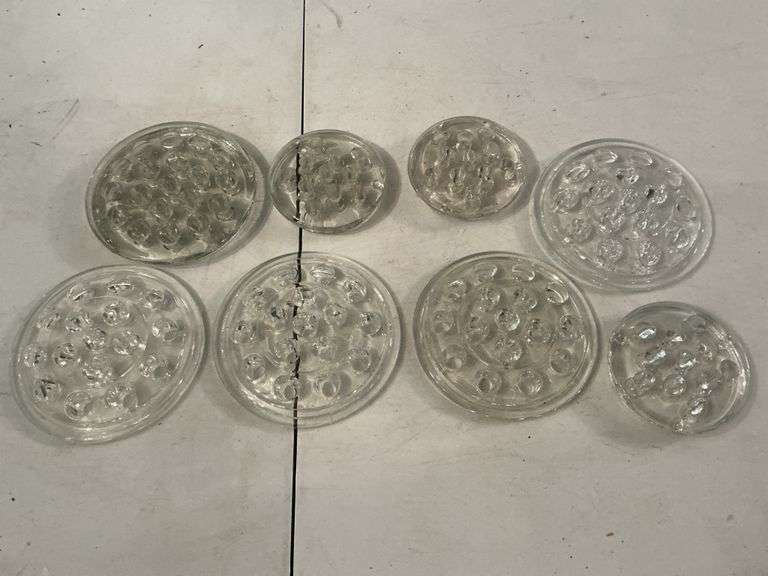 Glass flower frogs - Legacy Auction Company