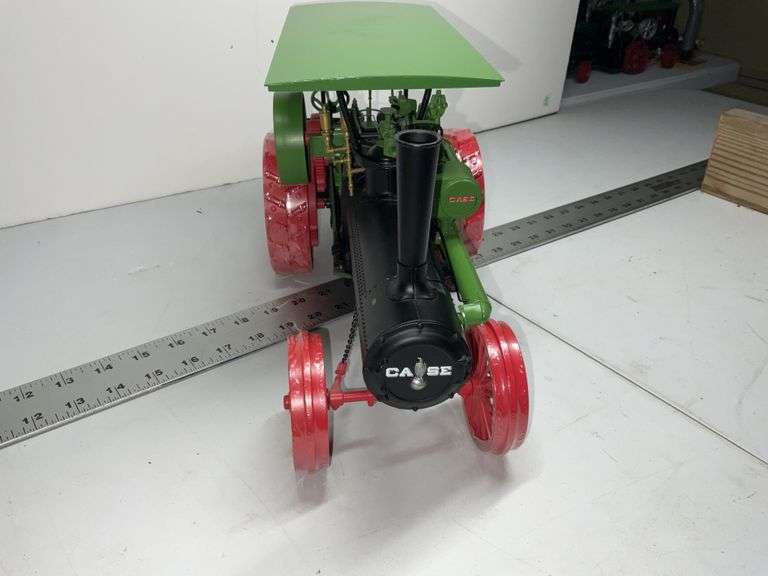 Case steam traction engine, millennium farm - Legacy Auction Company