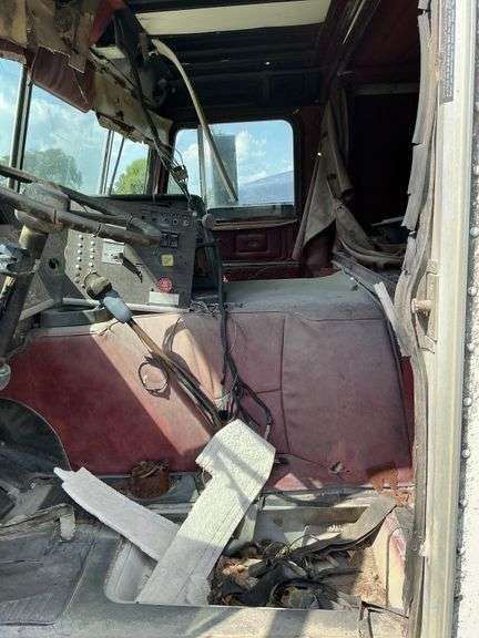 Peterbilt 362 cab over semi, no engine! - Legacy Auction Company