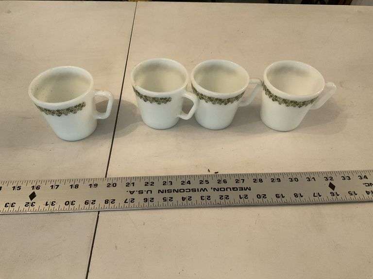 Pyrex coffee mugs - Legacy Auction Company