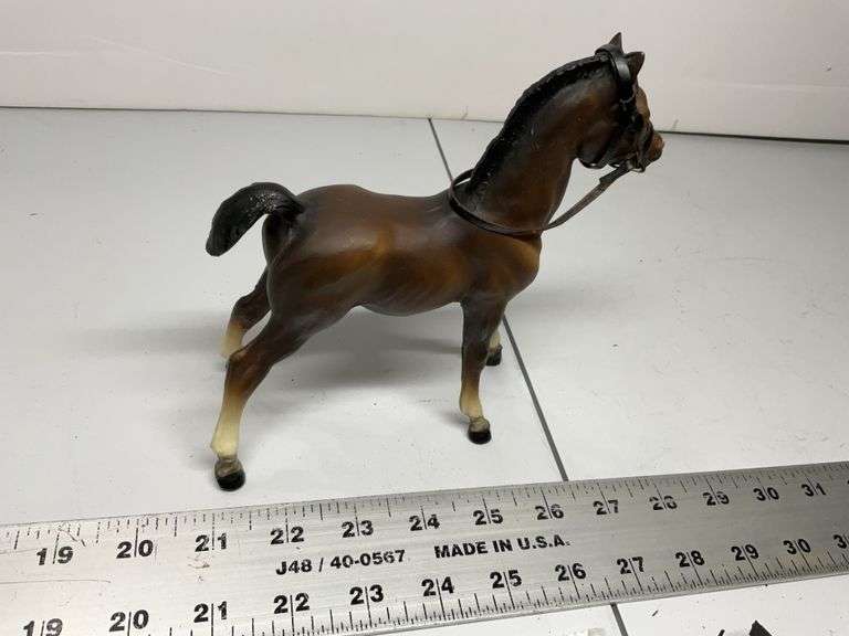 Breyer horse, vintage cowboy figures and puzzle - Legacy Auction Company