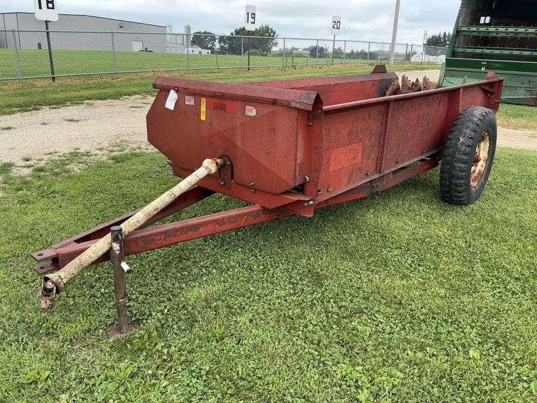 Schultz model 22B manure spreader - Legacy Auction Company