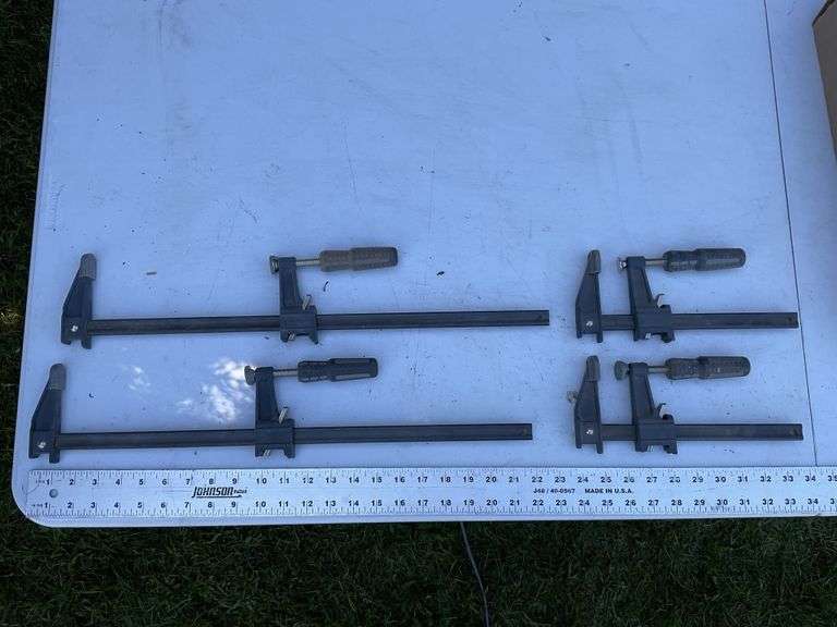 4- bar clamps - Legacy Auction Company