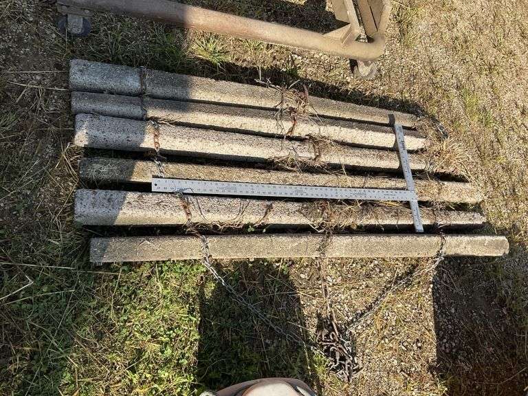 Concrete slat drag - Legacy Auction Company