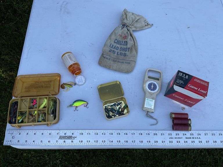 12 gauge shotgun shells, lead shot, mercury - Legacy Auction Company