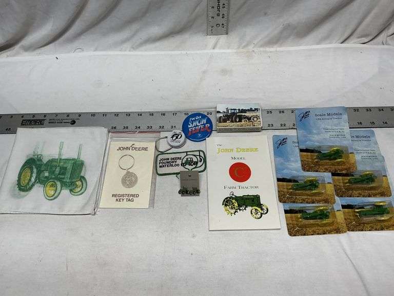 John Deere items - Legacy Auction Company