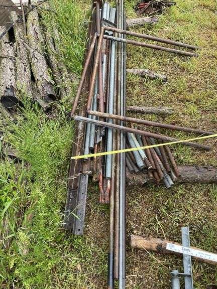 Angle iron, pipe, etc. angle iron up to 10’ x 3" - Legacy Auction Company
