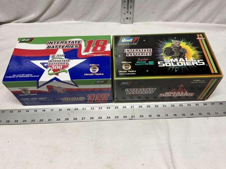 Interstate Batteries diecast car replicas - Legacy Auction Company