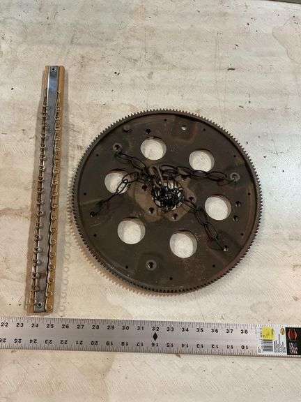 Fly wheel art and organizer - Legacy Auction Company