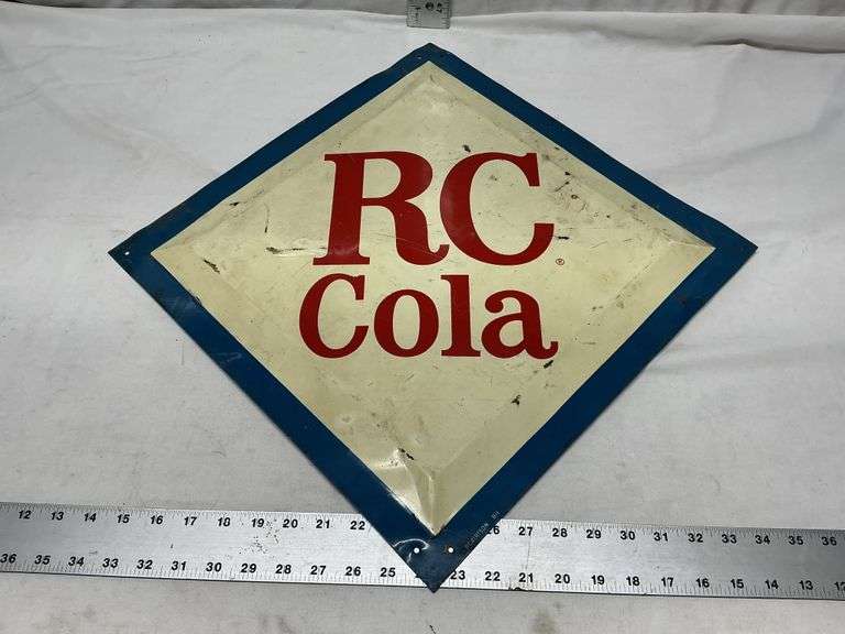 RC Cola metal sign - Legacy Auction Company