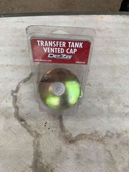 Transfer tank cap new - Legacy Auction Company