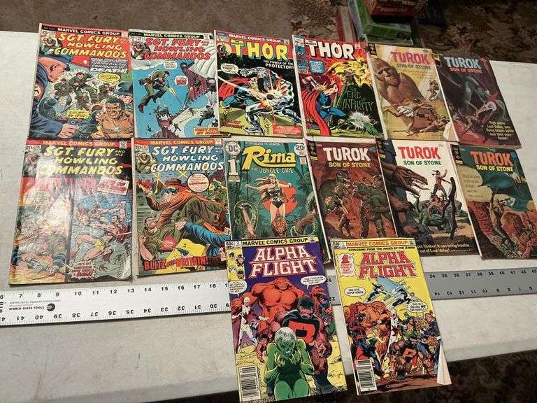 1970s & 80's Thor, Alpha Flight, Turok, etc. - Legacy Auction Company
