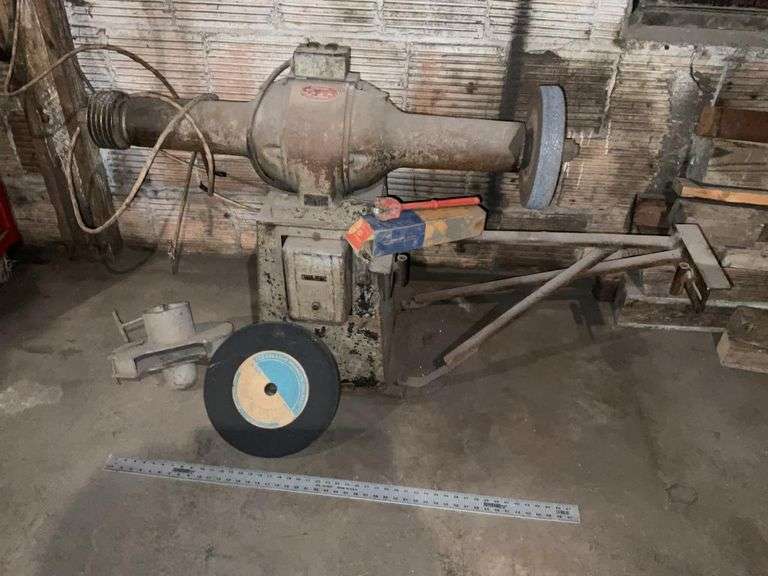 Bradford admiral heavy duty 3 phase grinder with - Legacy Auction Company