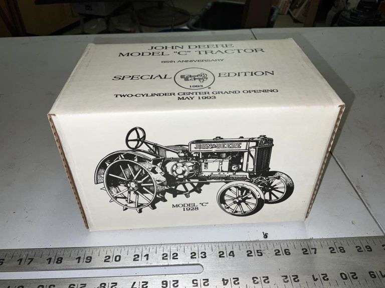 John Deere model C 65th anniversary tractor - Legacy Auction Company