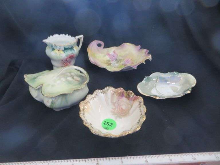 Five Assorted RS Prussia Miniature Pieces - Lambrecht Auction, Inc.