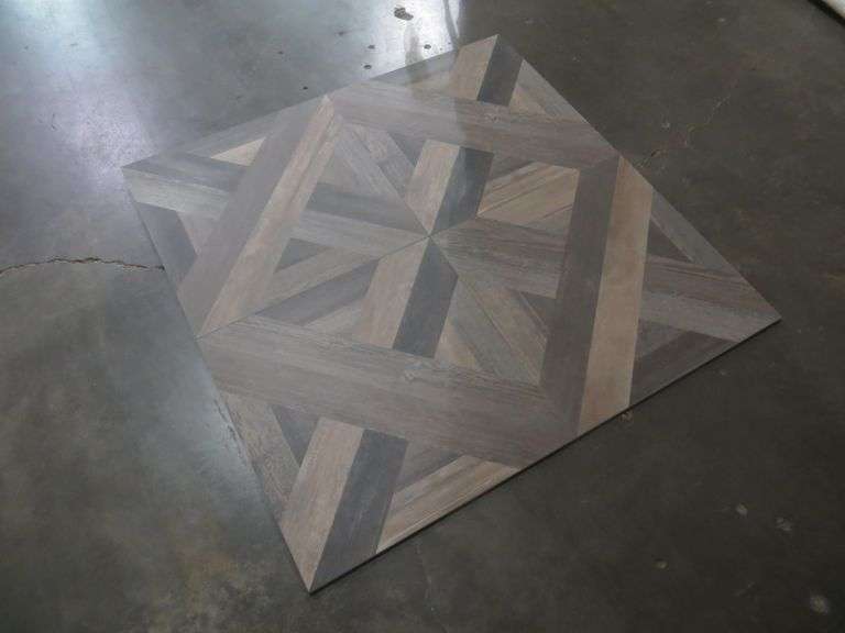 Loft Multi-Colored Basket Weave Glazed Porcelain Tile 24" x 24 ...