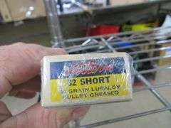 Ammo - Western .32 Short Rimfire 80gr 50/bx - Lambrecht Auction, Inc.