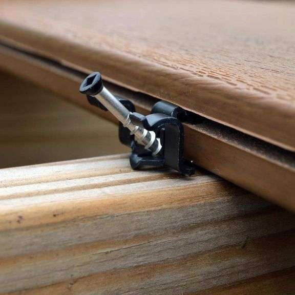 Hidden Decking Fasteners - Lambrecht Auction, Inc.