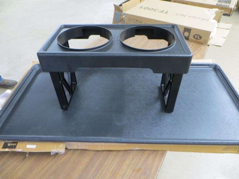 Plastic Tray For Dog Crate 41x19, Raised Plastic Dog Dish Holder ...