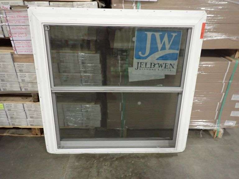 White Rough Opening 42" x 40 1/2" Double Hung Window - Lambrecht ...