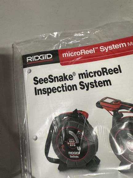 RIDGID 35188 Microreel L100C With CA Adapter - Lambrecht Auction, Inc.