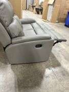 Abbyson Jackson Top Grain Leather Reclining Loveseat - Lambrecht ...