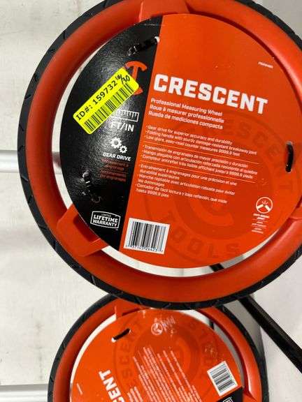 Crescent Lufkin 12 in. Professional Measuring Wheel - Lambrecht Auction ...