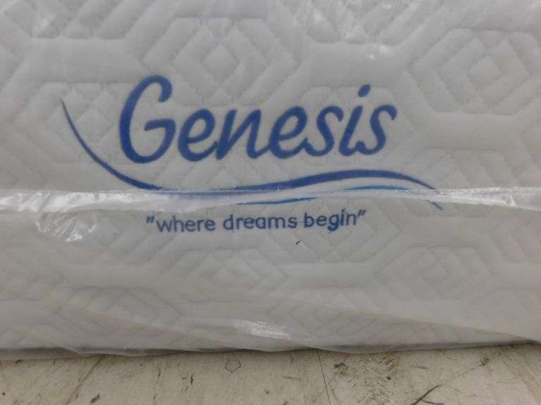 Genesis Plush 12" Memory Foam Twin Xl Mattress - Lambrecht Auction, Inc.