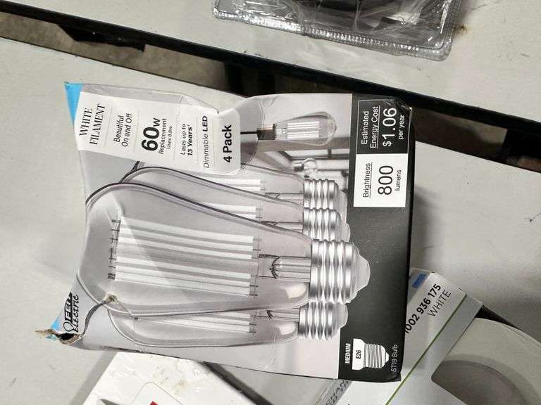 Assorted Home Hardware + Light Bulbs - Lambrecht Auction, Inc.