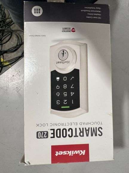 Kwikset Smartcode 270 Touchpad Electronic Lock Missing Parts ...