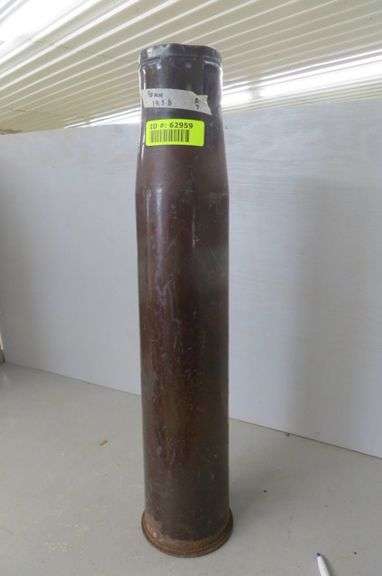 90mm Shell Casing 1958 - Lambrecht Auction, Inc.