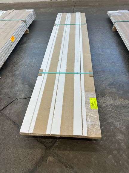 Primed S4S Notched Modern MDF Casing 3 1/2"x8' **SEE DESCRIPTION ...