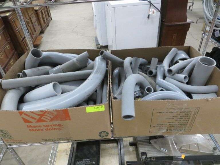 PVC Conduit Sweeps & Fittings 1" - 2" - Lambrecht Auction, Inc.