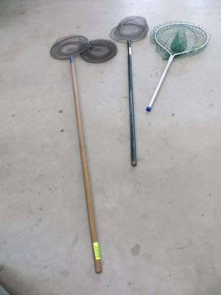 Smelt Nets, Aluminum Boat Net - Lambrecht Auction, Inc.