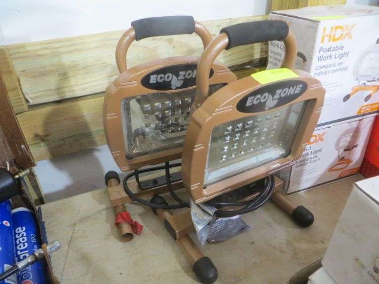 ECO-zone LED Work Lights - Lambrecht Auction, Inc.