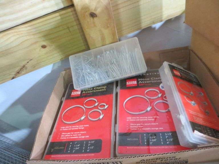 Hose Clamps & Cotter Pins - Lambrecht Auction, Inc.