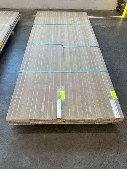 Primed S4S Notched Modern MDF Casing 5/8"x1 5/8"x8' - Lambrecht Auction ...