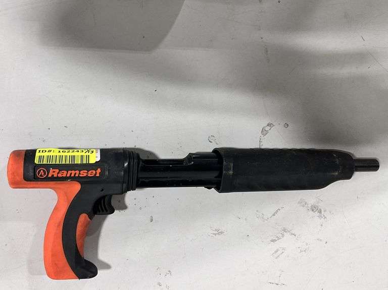 Ramset MasterShot 0.22 Caliber Powder Actuated Tool - Lambrecht Auction ...