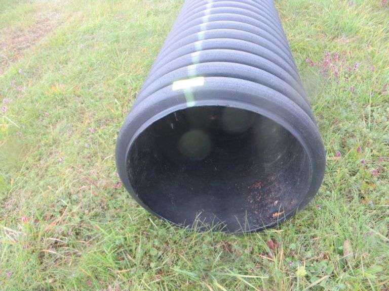 ADS Sluice Pipe 18"x12' - Lambrecht Auction, Inc.