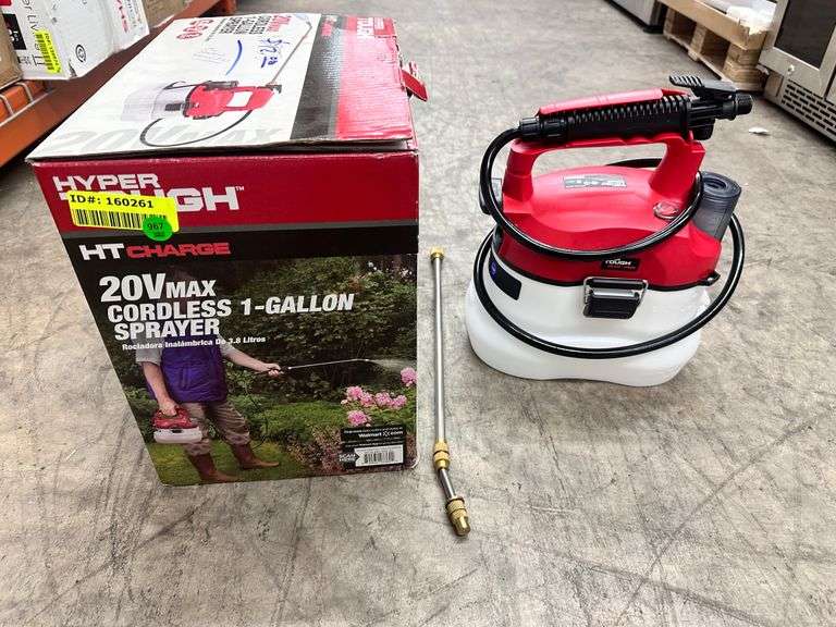 Hyper Tough 20V MAX Cordless 1-Gallon Garden Sprayer - Lambrecht ...
