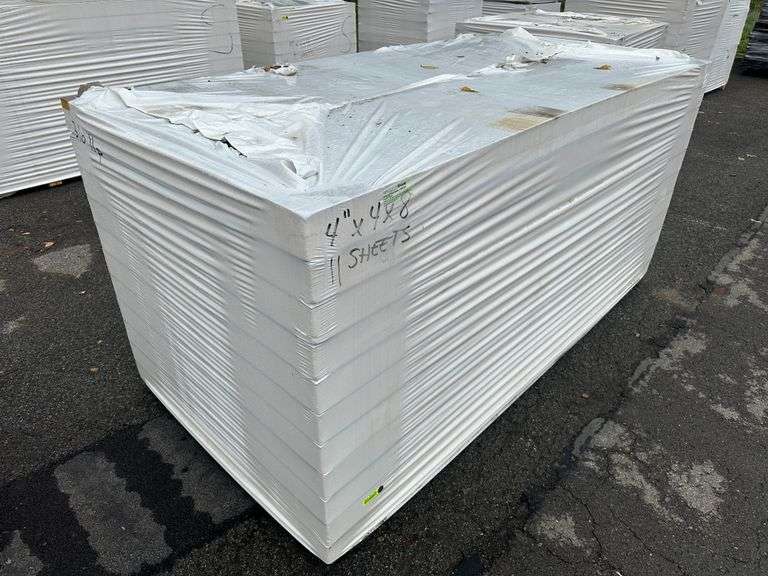 Poly Iso Insulation 4"x4'x8' - Lambrecht Auction, Inc.