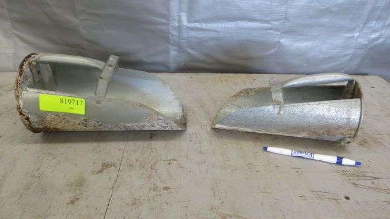 Two Feed Scoops - Lambrecht Auction, Inc.