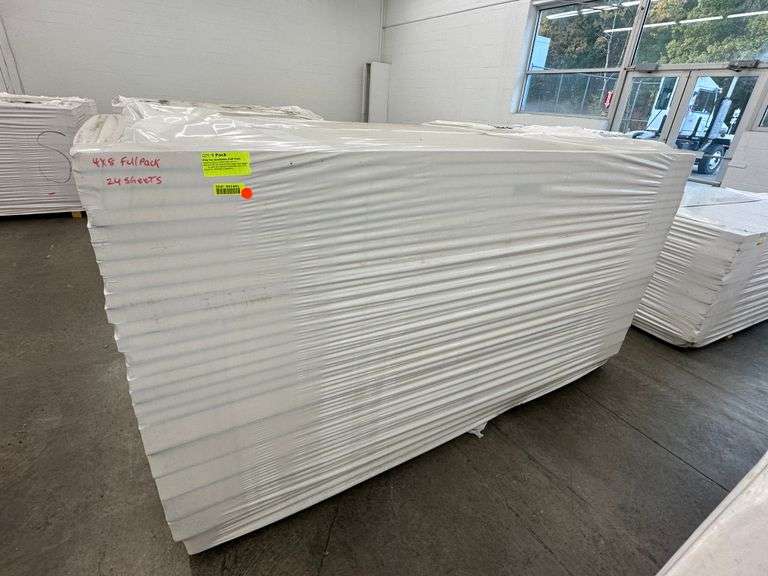 Poly Iso Insulation 4'x8' Pack - Lambrecht Auction, Inc.