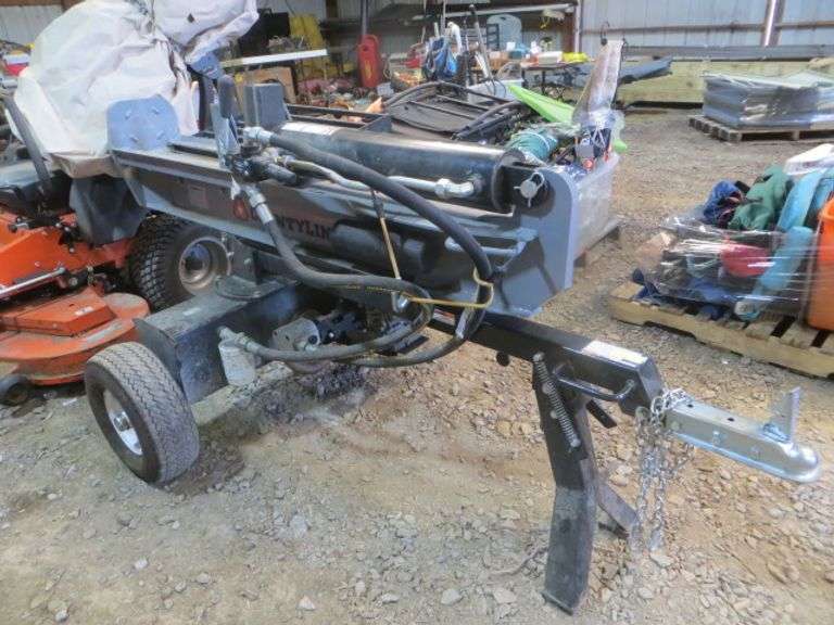 County Line 40-Ton Hydraulic Log Splitter - Lambrecht Auction, Inc.