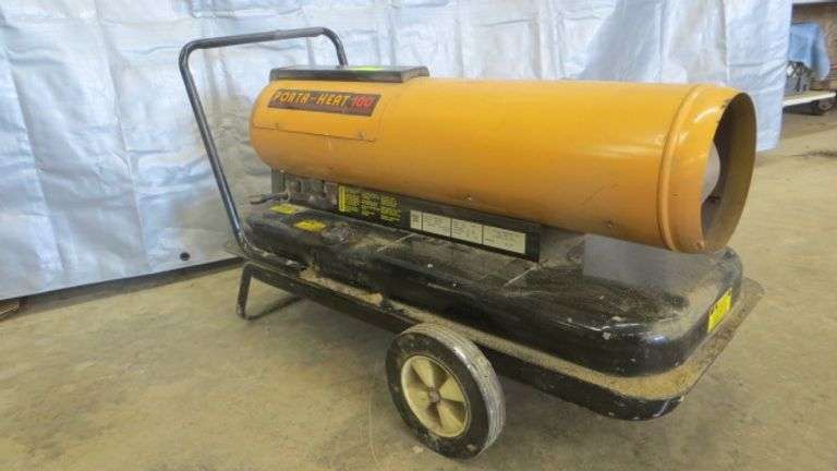 Porta-Heat 100,000 BTU Kerosene Heater - Works good - Lambrecht Auction ...