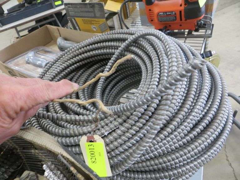 BX Cable w/ Wire - Lambrecht Auction, Inc.