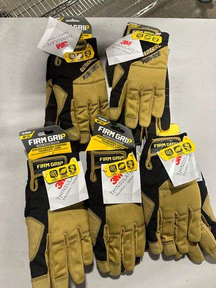 FIRM GRIP Winter General Purpose Gloves With Thinsulate Liner - Size X-Large (5x$) - Lambrecht ...