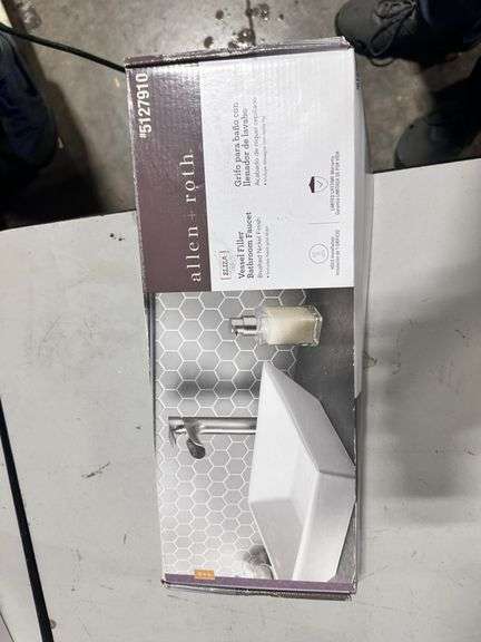 Allen And Roth Vessel Filler Bathroom Faucet - Used - Lambrecht Auction ...