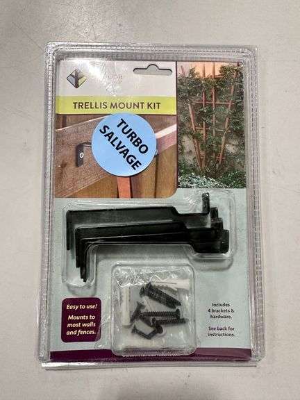 Outdoor Essentials Trellis Mount Hardware Kit (4-Pack) - Lambrecht ...