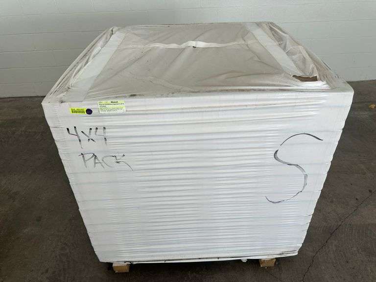 Poly Iso Insulation, Tapered 4 1/4"-2 1/2""x4'x4' - Lambrecht Auction, Inc.